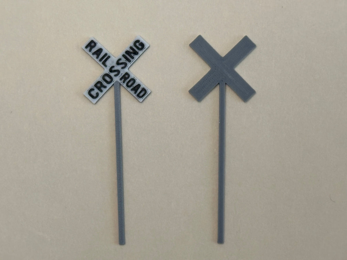 Railroad Crossbuck Modern – CatzPaw Online Store